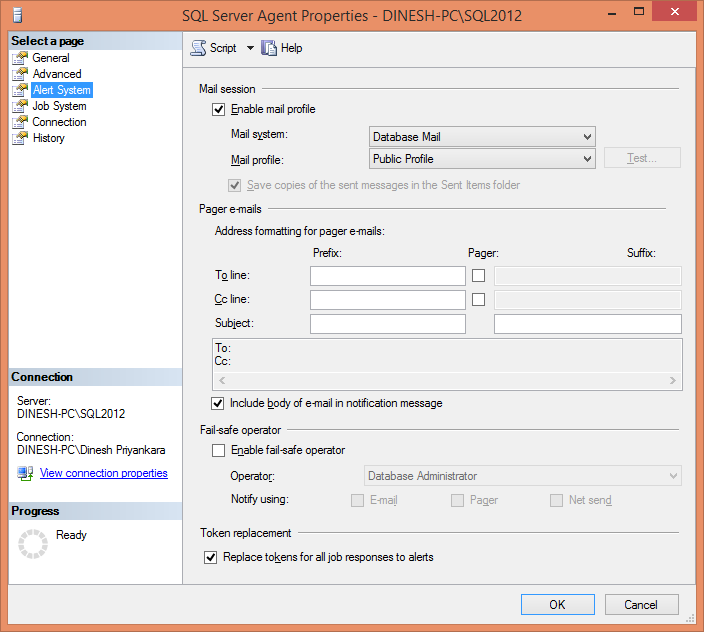 Dinesh's Blog :::: Being Compiled ::::: Automated notifications on SQL ...