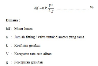 Belajar lewat tutorial: Head Tekanan Lanjutan Head Pompa