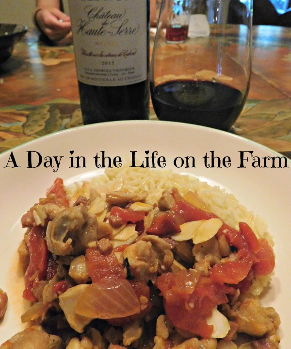 A Day in the Life on the Farm: Basque Chicken Stew paired with Black ...