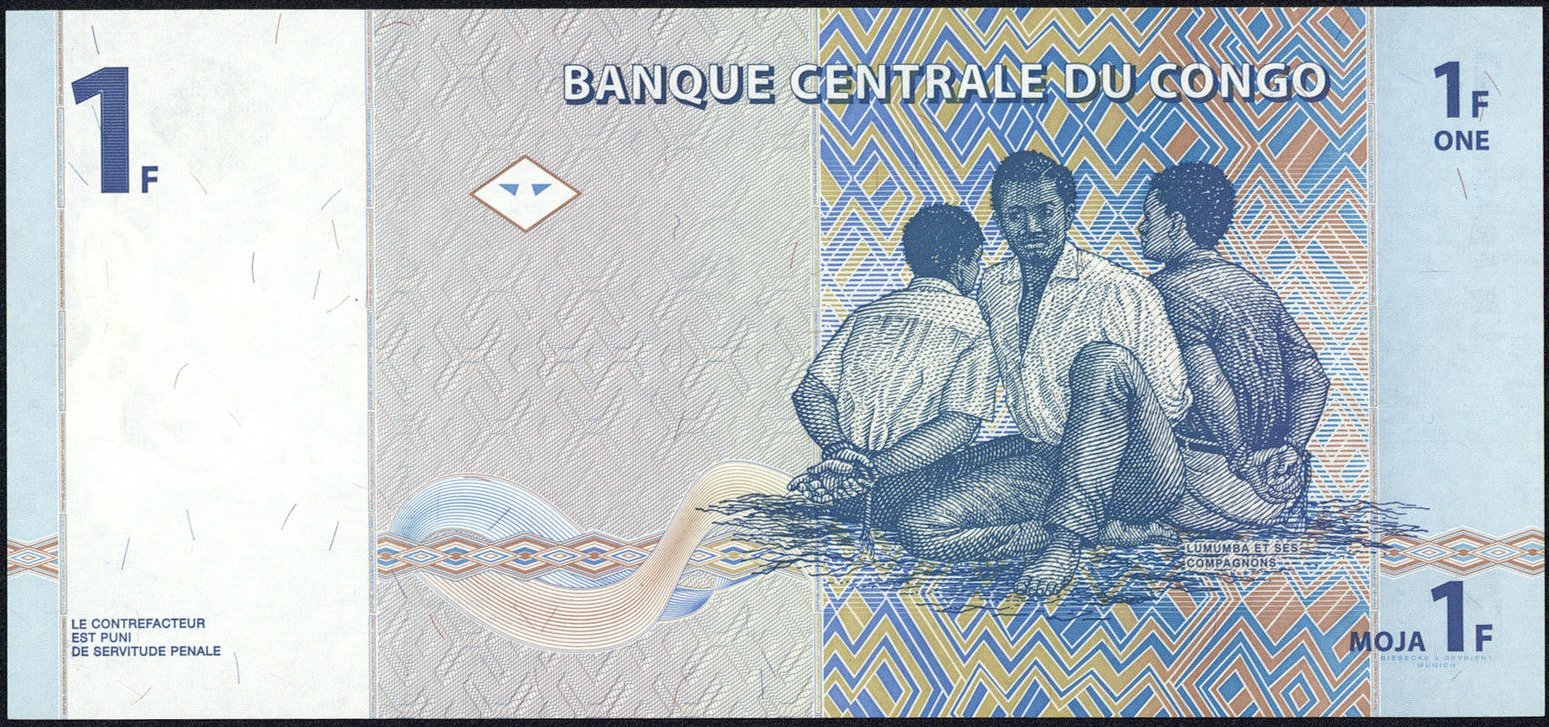 My Currency Collection: Congo Democratic Republic Currency 1 Congolese ...