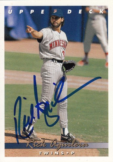 Daily Autograph: Rick Aguilera