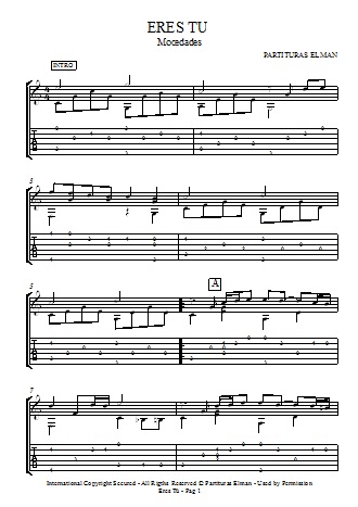 6.- ERES TÚ.- (MOCEDADES)