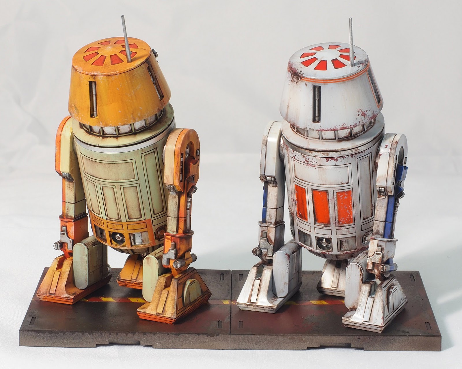 Chrizchui: Bandai Star Wars 1/12 astromech droid R5-D4 & U9-C4