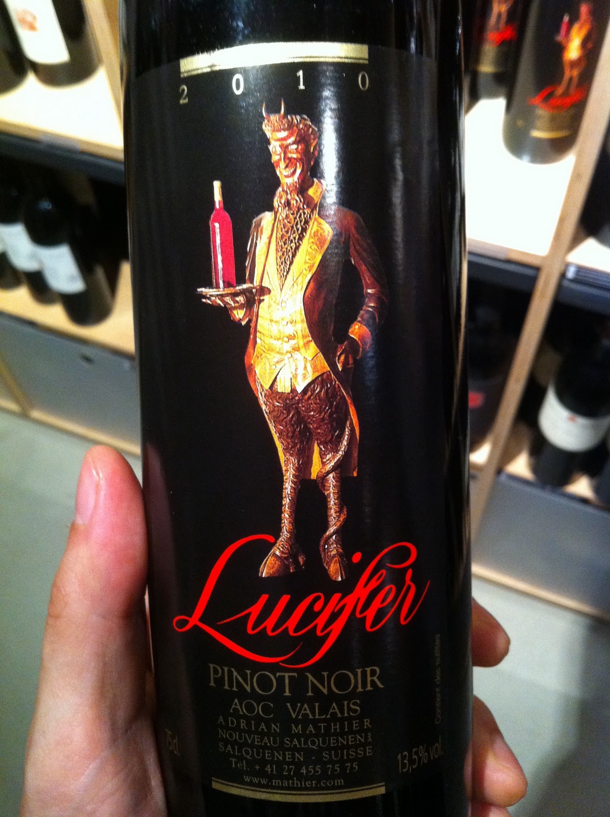 not drinking poison in paris: n.d.p. en suisse: swiss curiosities