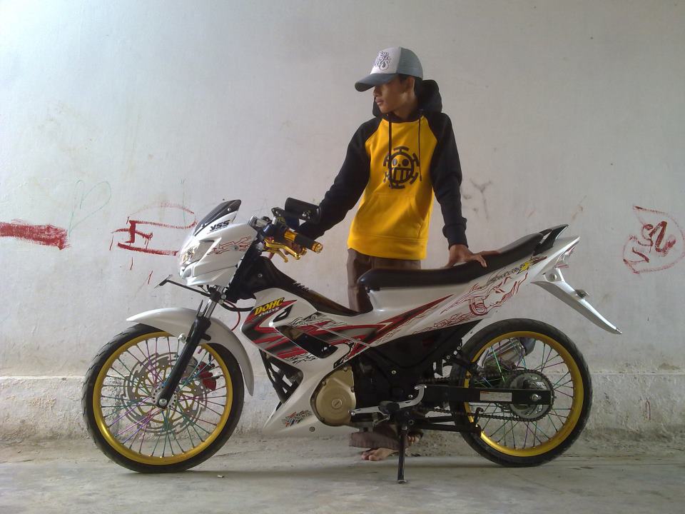 Ihsan Firmansyah Blog'S: Modifikasi Satria FU Velg Jari-jari