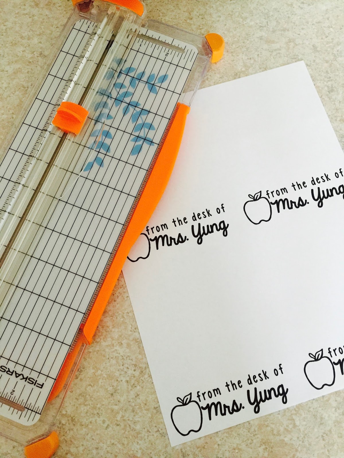 DIY Personalized Notepads - The Yung Life