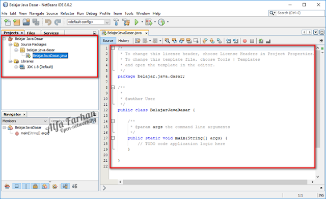Java Programming 2 - Membuat Project Di Netbeans ~ Open Networking Java Programming 2 - Membuat Project Di Netbeans ~ Open Networking