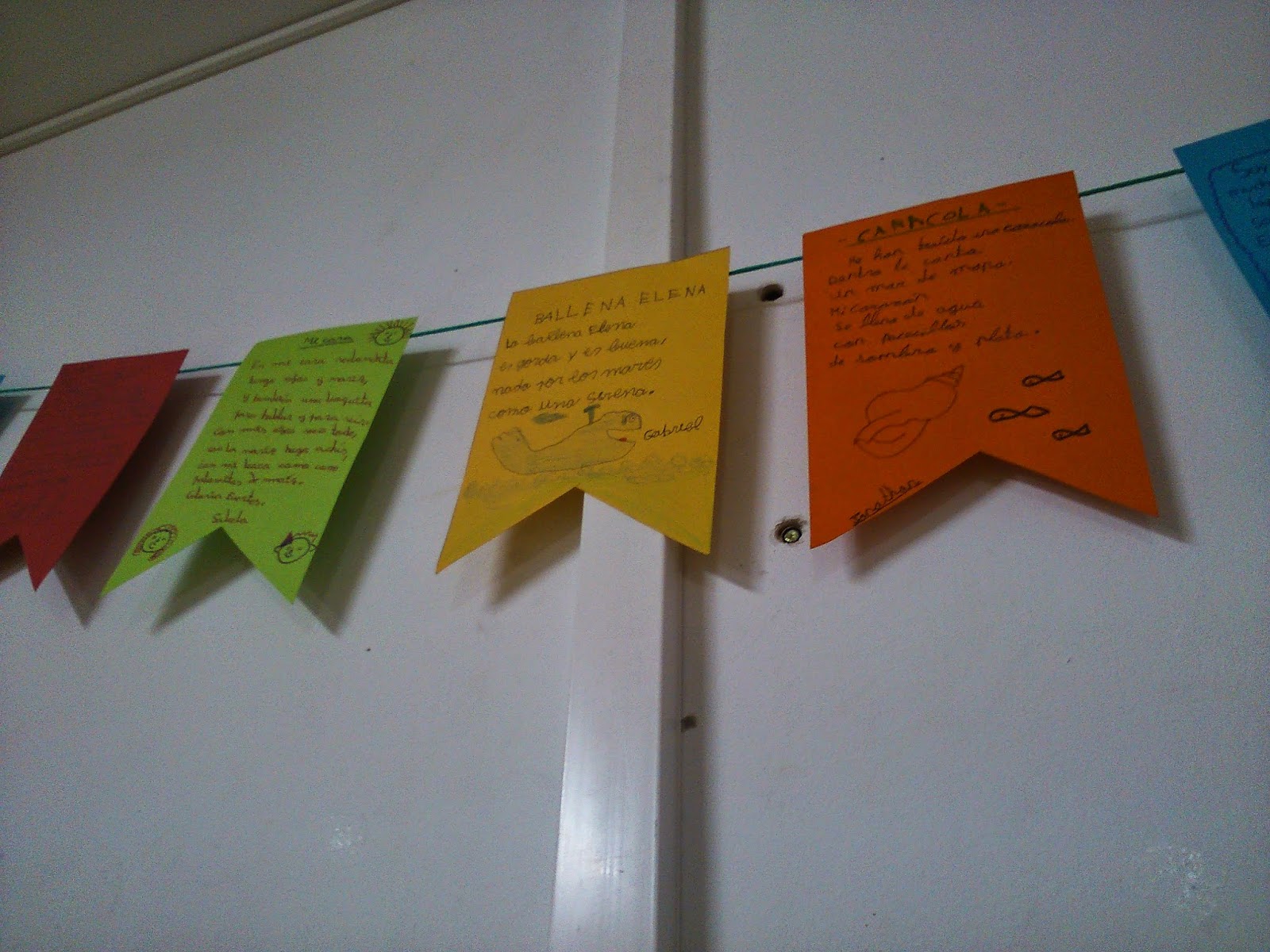 CLUB DE IDEAS | Banderolas con poesías para decorar ~ La Eduteca