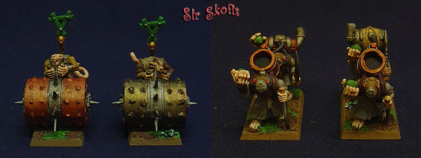 Sir Skofis's Workshop: Skaven custom made Doom-flayers and Poisoned ...