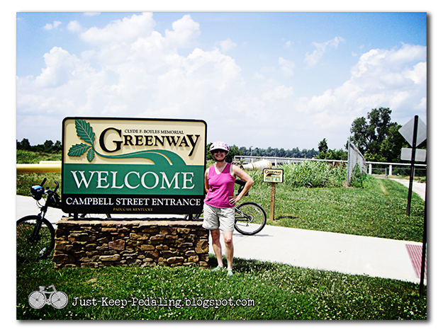 Just Keep Pedaling: Paducah Greenway Trail -- Paducah, Kentucky