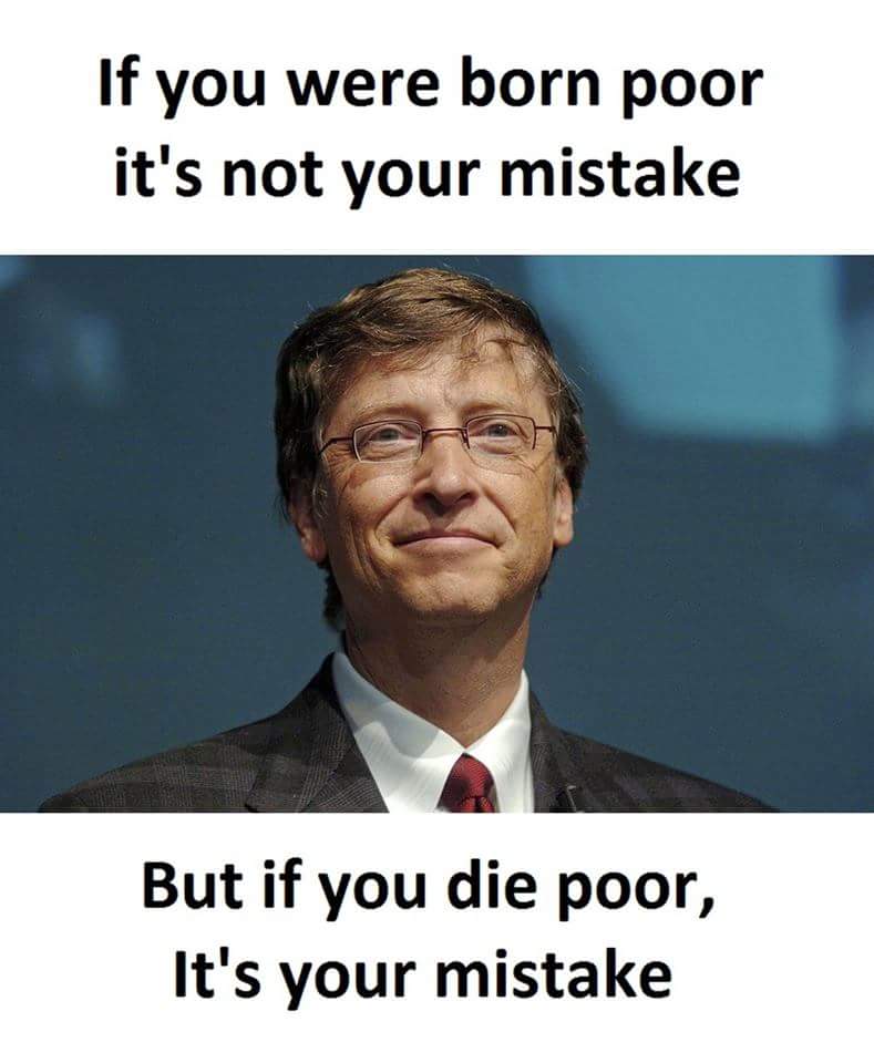 LET'S GET MOTIVATED : IF YOU WERE BORN POOR, ITS NOT YOUR MISTAKE BUT ...