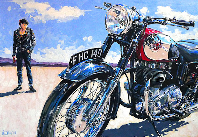 Racing Cafè: Motorcycle Art - Ian Cater