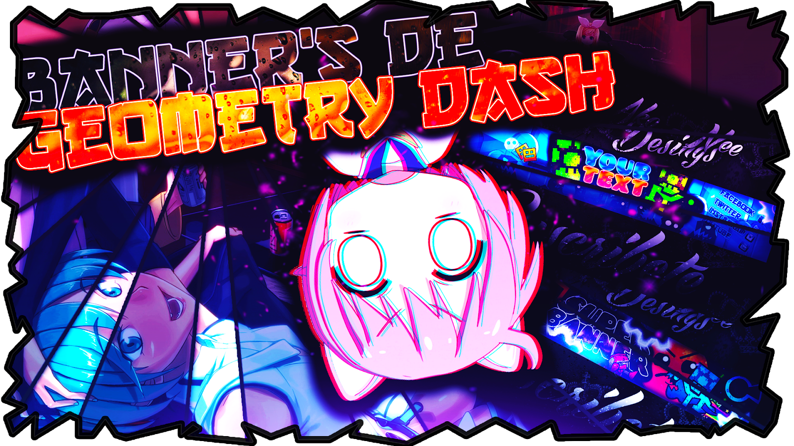 NayNi - NAY: [[Speed Art]] Banner editable de Geometry Dash Para ...