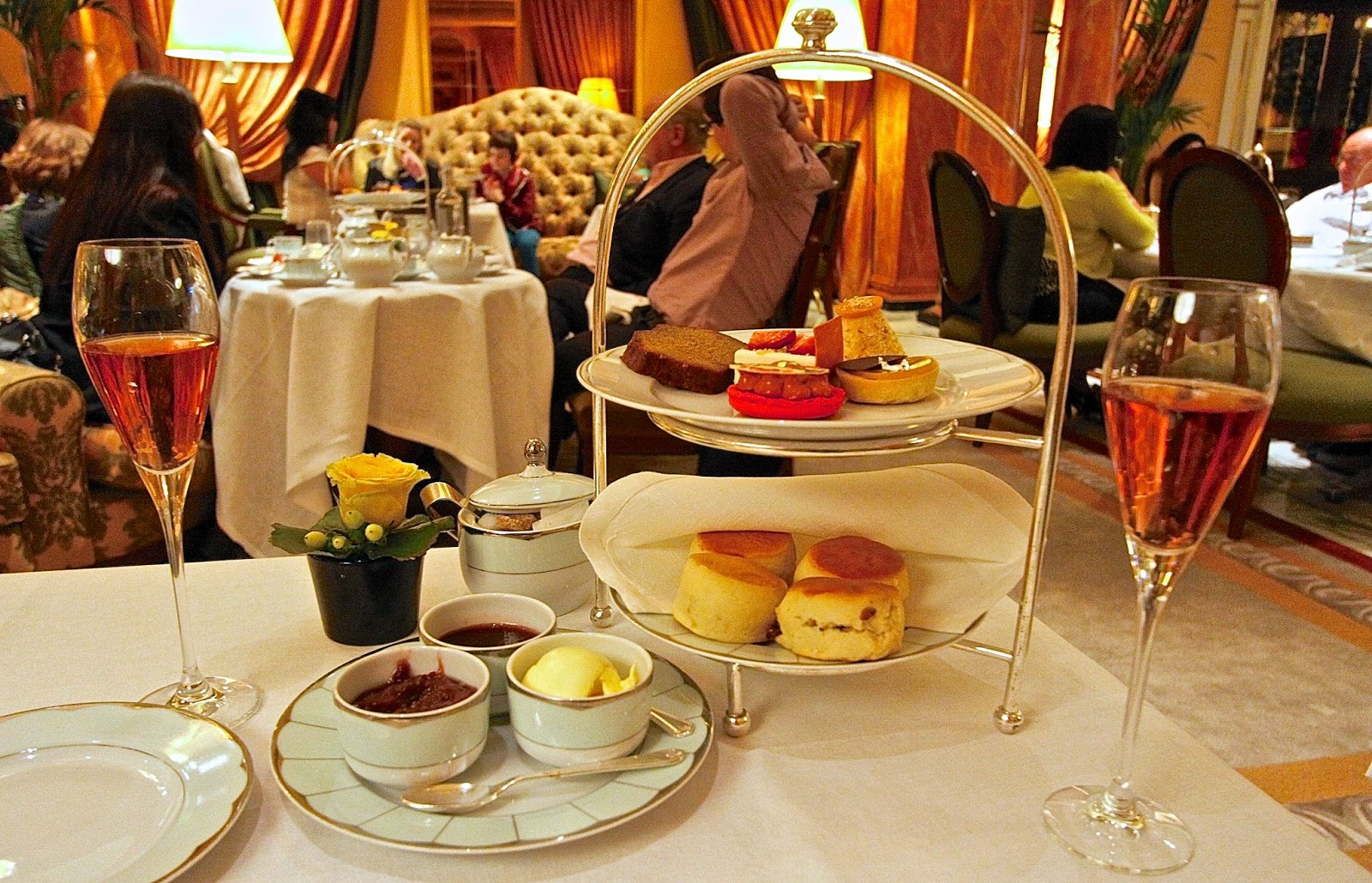 The London Foodie: Laurent Perrier Champagne Afternoon Tea at The ...