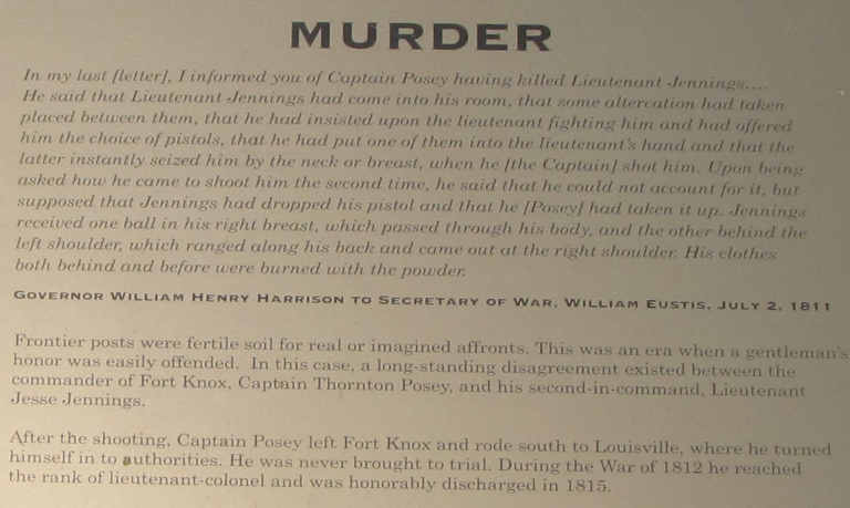 War Of 1812 Chronicles: Captain Thornton Posey