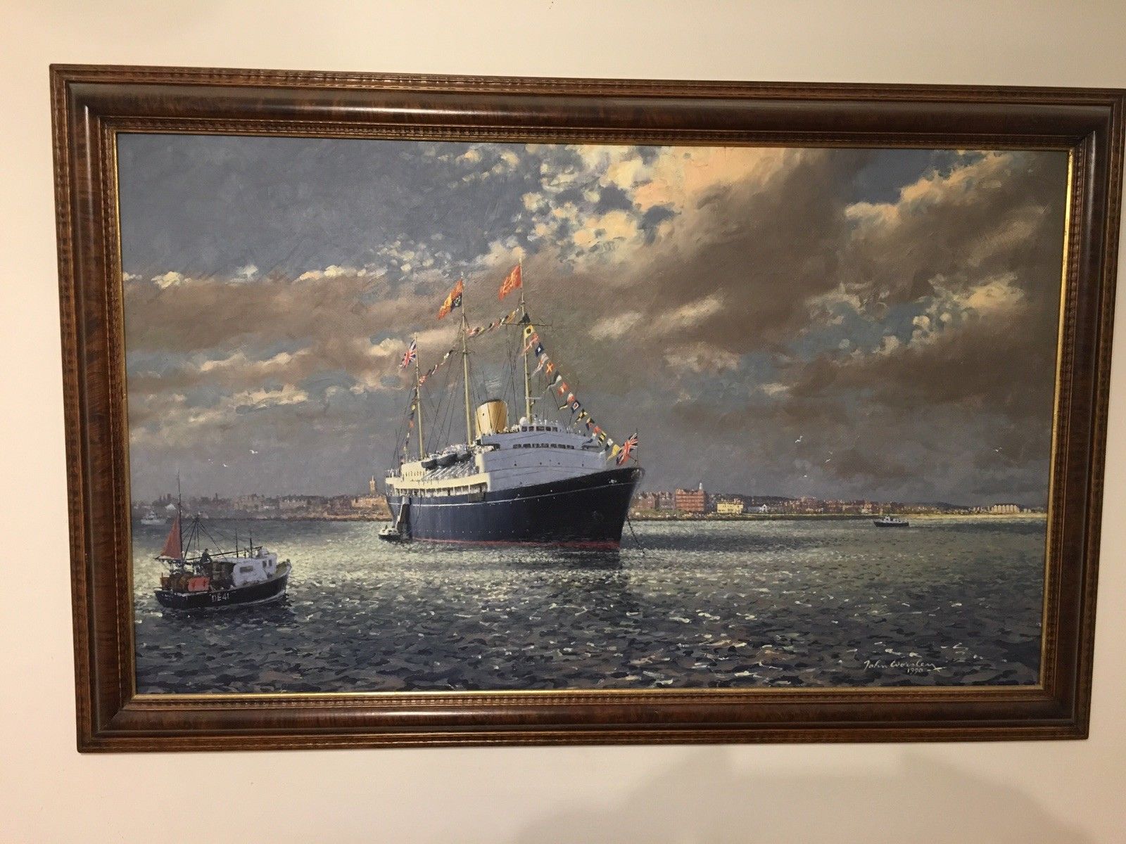 Boys Adventure Comics: John 'PC49' Worsley - maritime art for sale