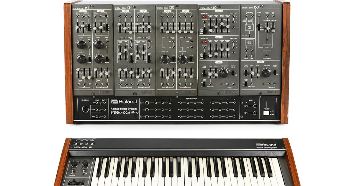MATRIXSYNTH: Roland System-100M Analog Modular Synth