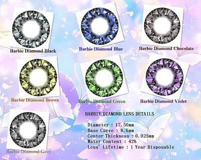 Barbie Eyes Diamond Softlens ~ CECE COLLECTIONS