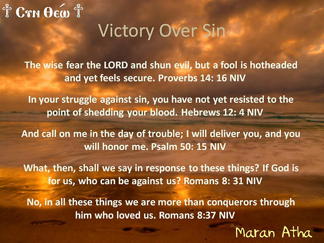 Orthodox Societies: Victory Over Sin