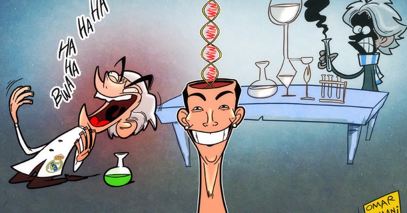 Omar Momani cartoons: MOU-REKA! Madrid rediscover winning DNA