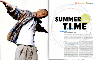 Ellen's media blog: Music Magazine- Double page spread inspiration