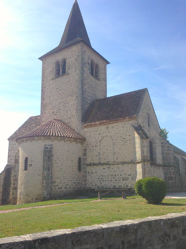 Lululiz in Lalaland: A Roman church in a tiny French village