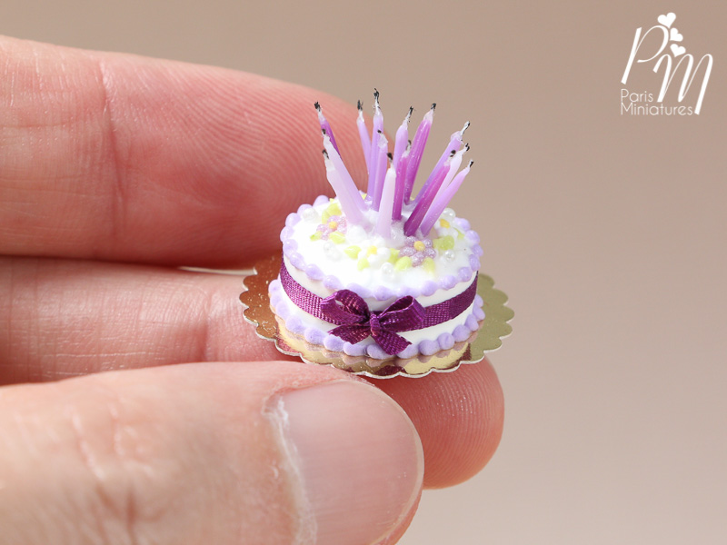 Paris Miniatures: New Purple-Themed Collection of Miniatures on Etsy Today