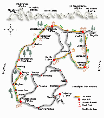 Trek Mates India Trek to Sandakphu, Darjeeling from 16th to 25th ...