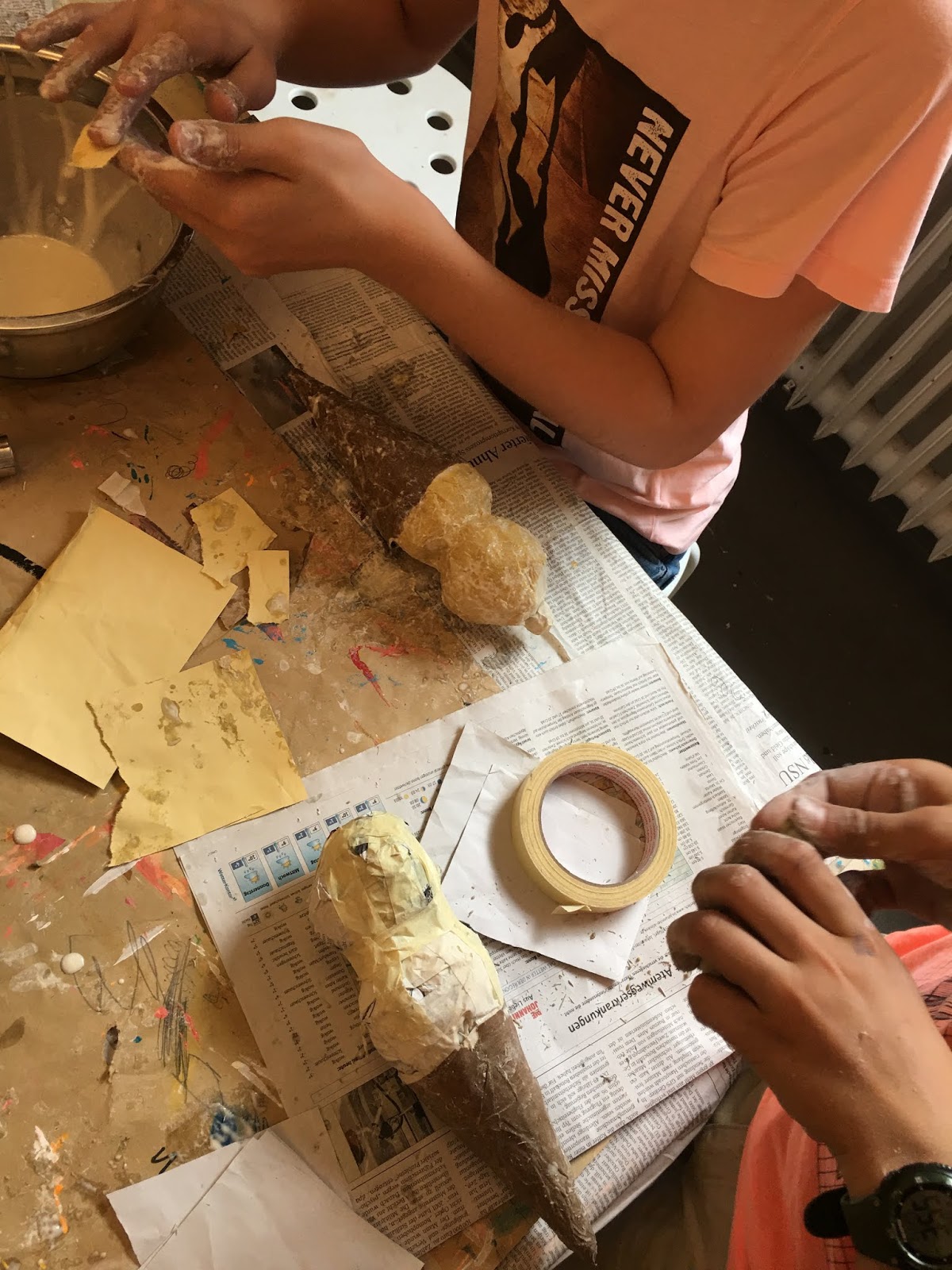 Art Room Britt: Ice-Cream Cone Sculptures