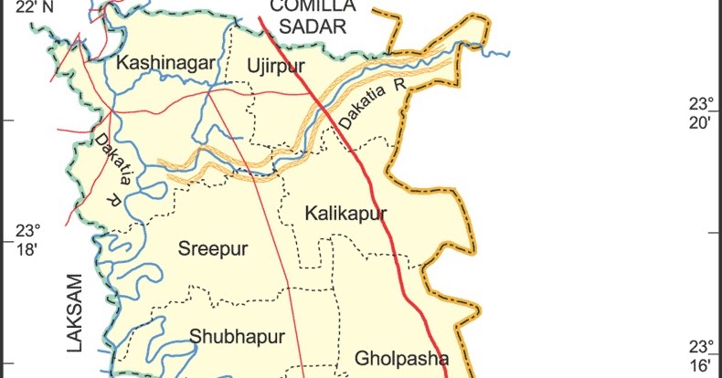 Homna - Comilla: ChauddaGram Thana was constituted with Fourteen Vilages