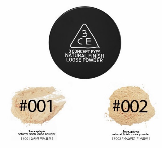 Merki Beauty: 3CE Natural Finish Loose Powder 控油保濕定妝碎粉 / 蜜粉 20g ...