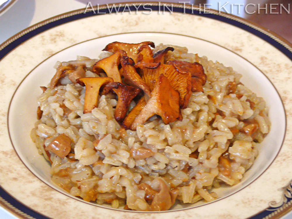 Dawna in the Kitchen: Chanterelle Risotto
