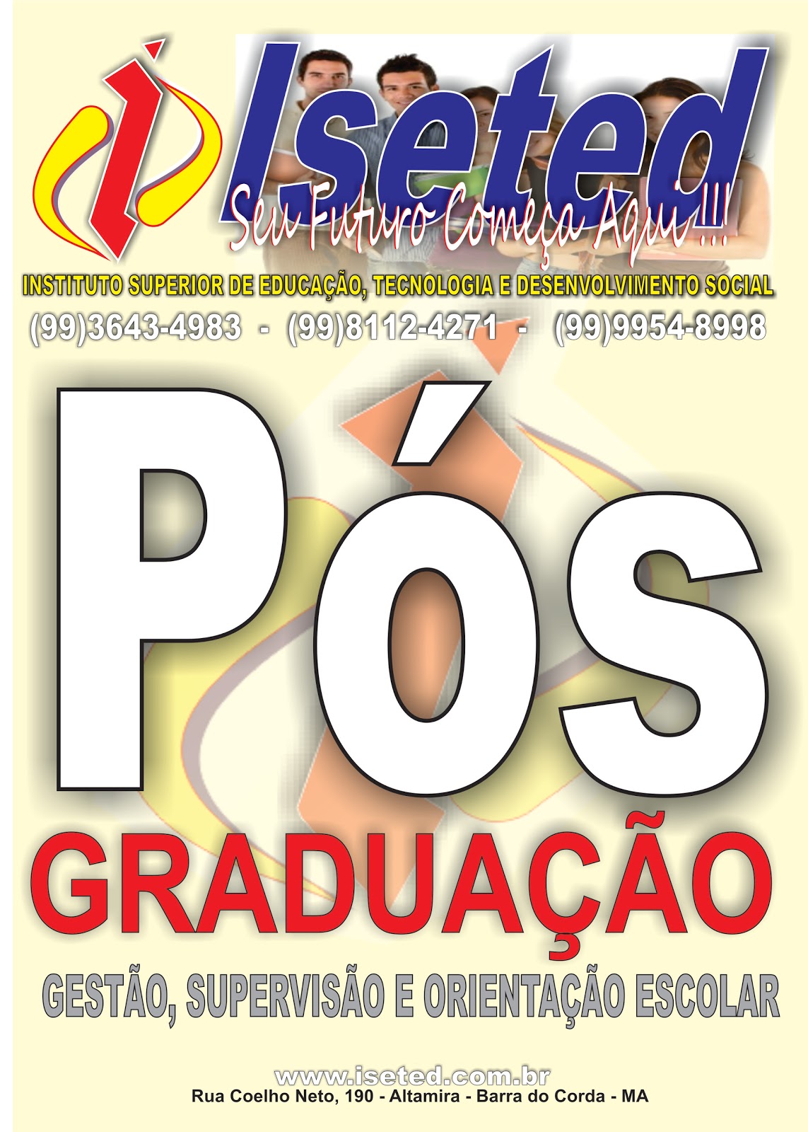 BARRA DO CORDA NEWS - O BLOG DO IVAN SILVA: O ISETED prepara você para ...