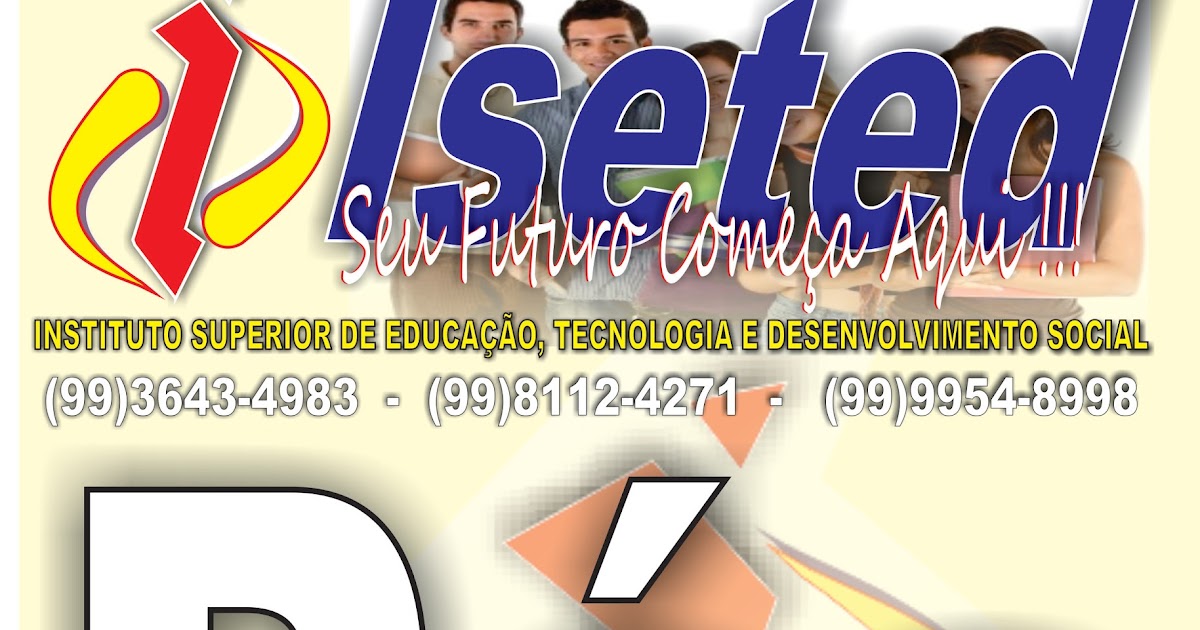 BARRA DO CORDA NEWS - O BLOG DO IVAN SILVA: O ISETED prepara você para ...