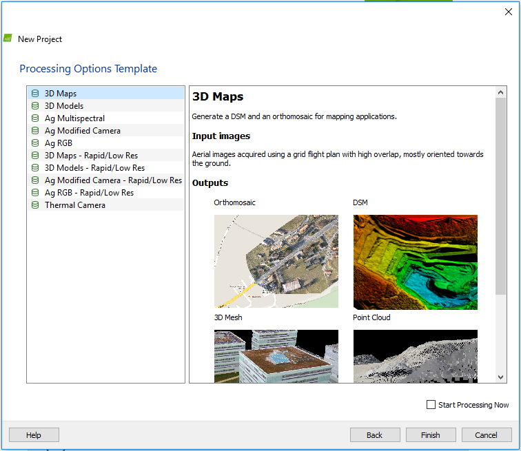 UAS : Processing Imagery Using Pix4D