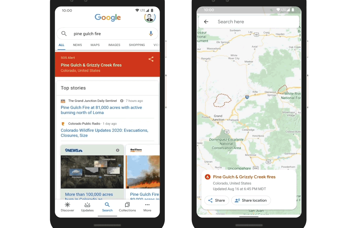 A New Feature In Google Maps Will Now Display Boundaries Of Active ...