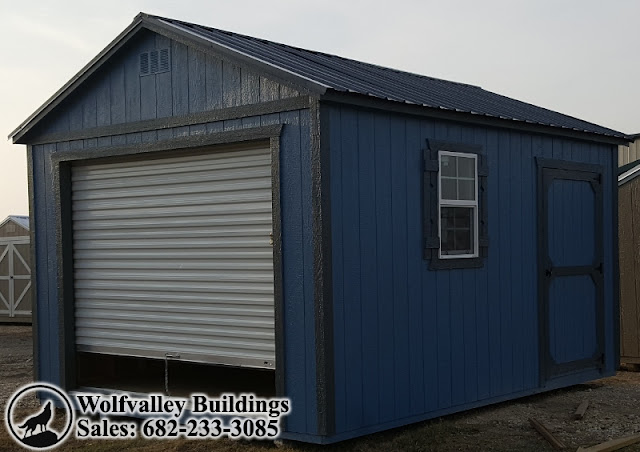 Wolfvalley Buildings Storage Shed Blog.: Motorcycle Garage 12x16 ...