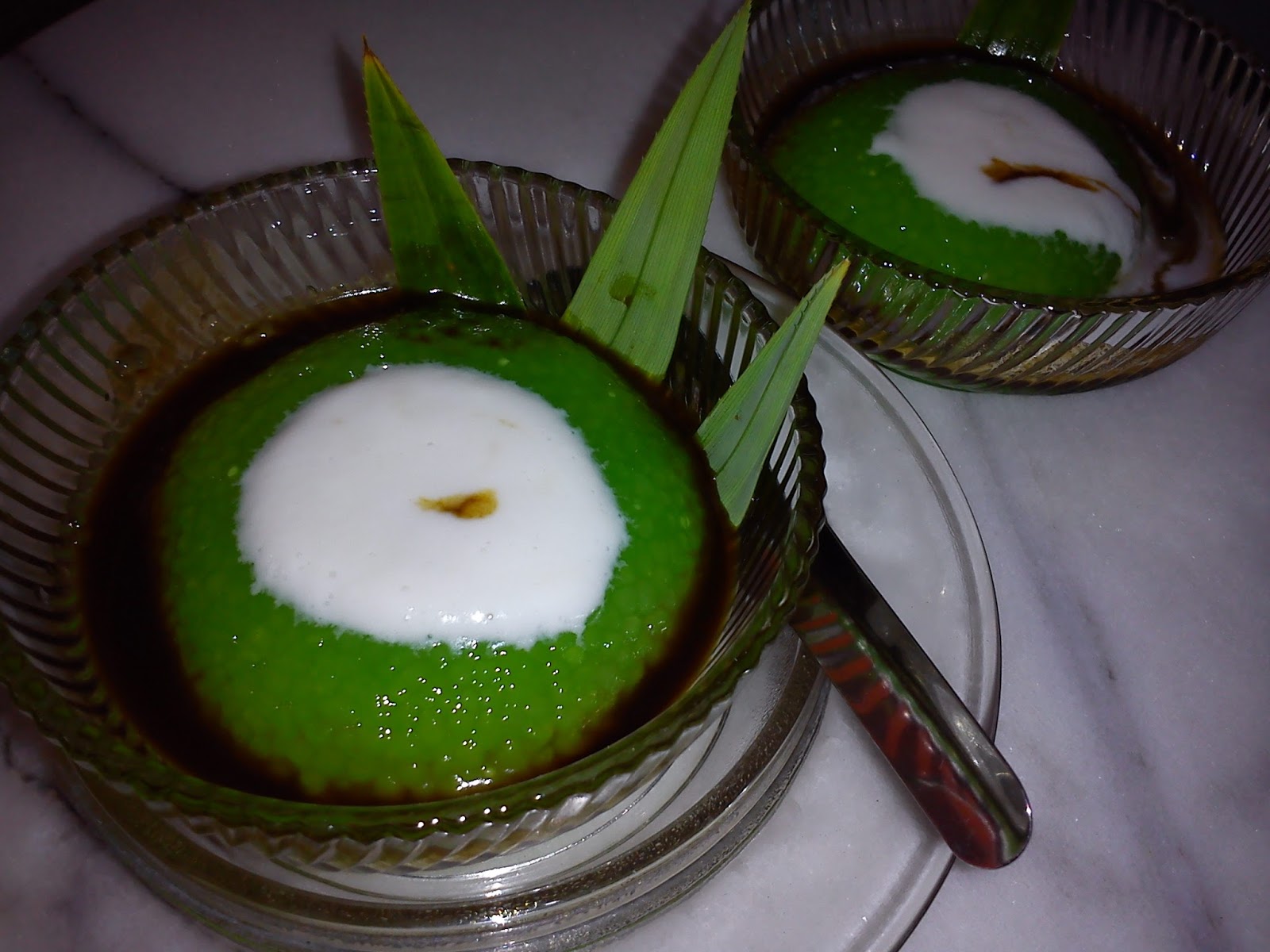 Cooking Pleasure: PANDAN SAGO GULA MELAKA PUDDING