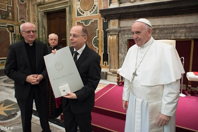 Pope Francis Awards #Ratzinger Prize to Winners - for the 1st Time to a ...