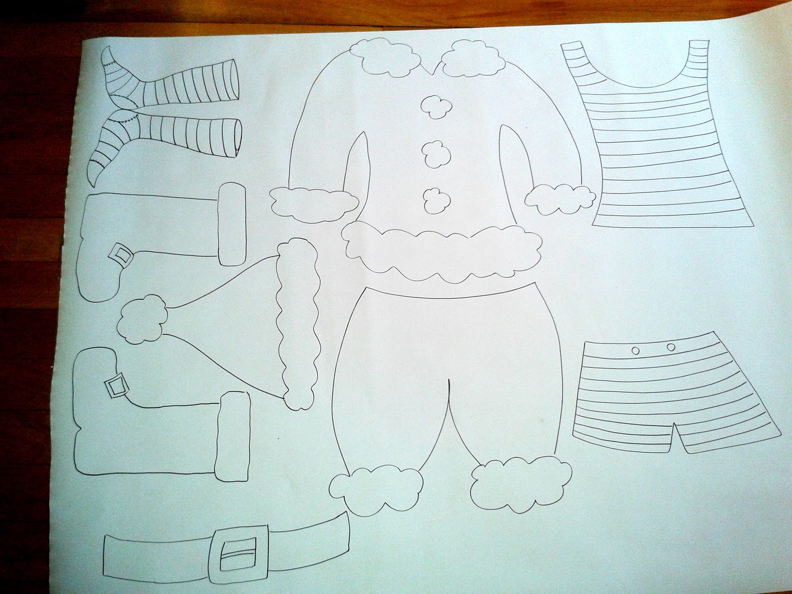 lalunaelena: La Ropa de Papá Noel