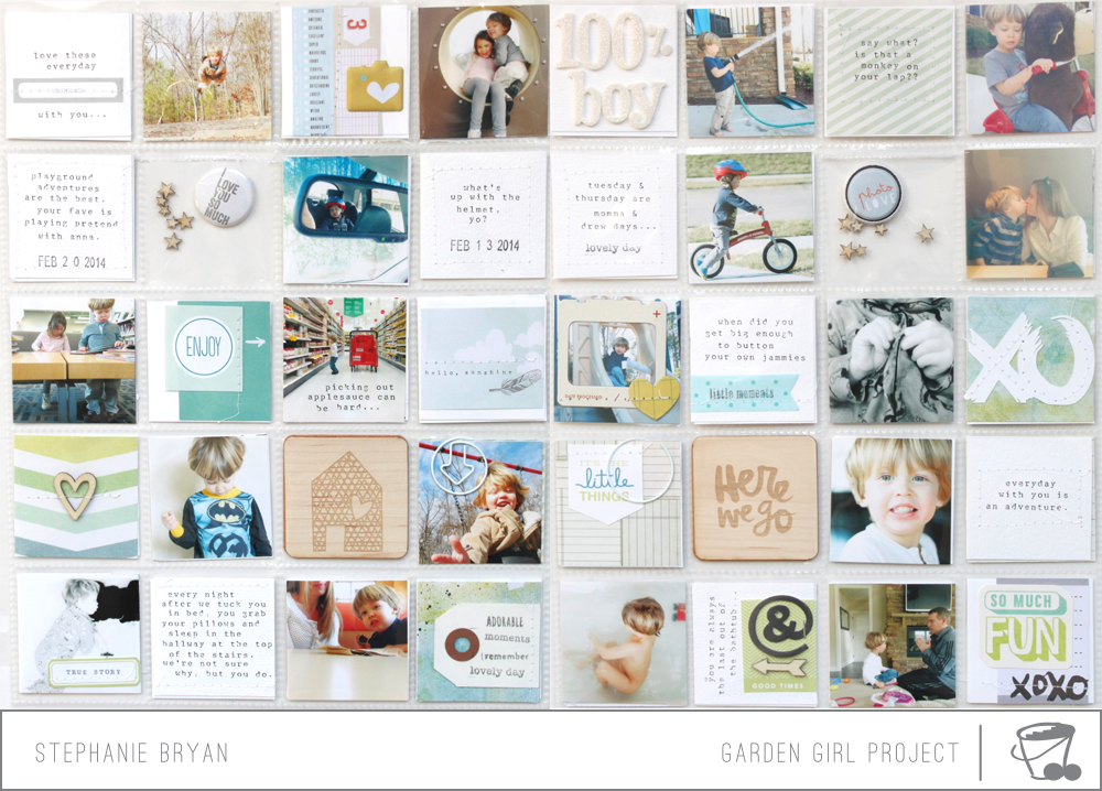 Stephanie Makes: Two Peas: Project Life & a Photo Collage Tutorial