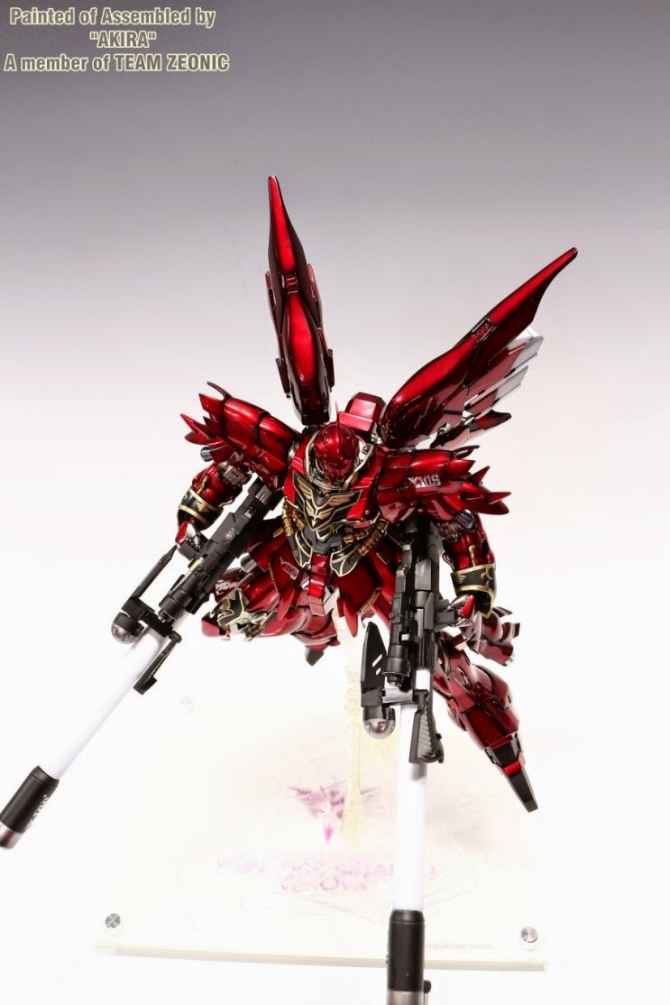 Custom Build: MG 1/100 MSN-06S Sinanju OVA ver. Neo Grade Conversion ...