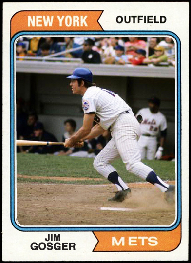 WHEN TOPPS HAD (BASE)BALLS!: MISSING IN ACTION- 1974 JIM GOSGER
