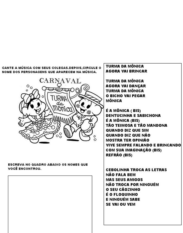 Maravilhas da Educação: Marchinhas de carnaval