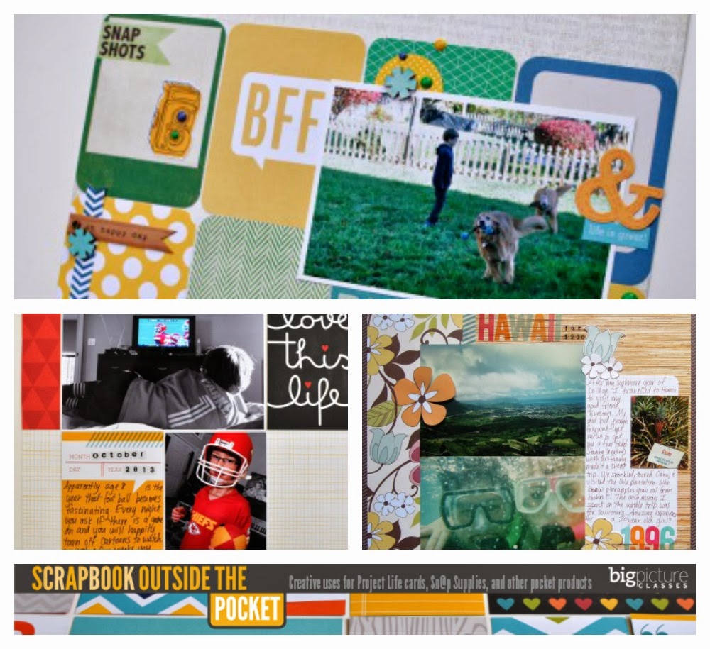 Capadia Designs: Winner - Scrapbooking Outside the Pocket Class at Big ...