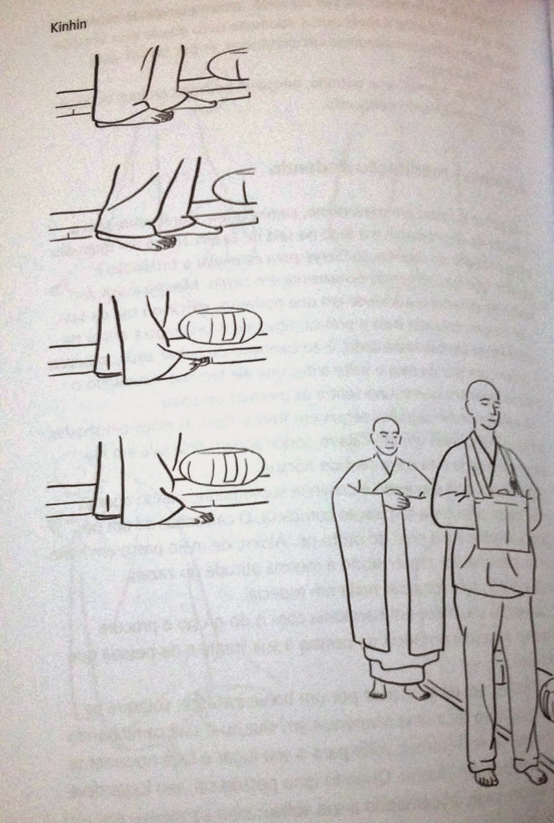 Zen Brasilia - meditação Zen Budista: Kinhin – meditação andando