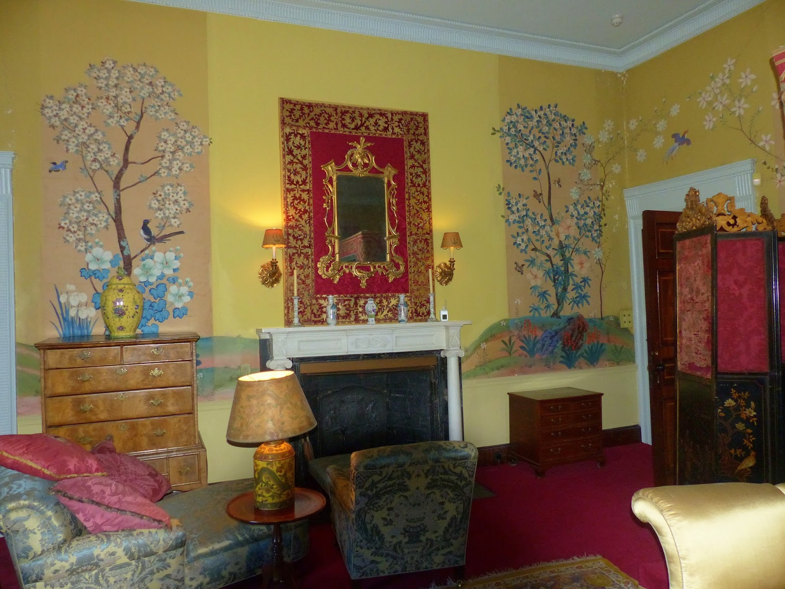 Birding For Pleasure: Mount Stewart Bedrooms