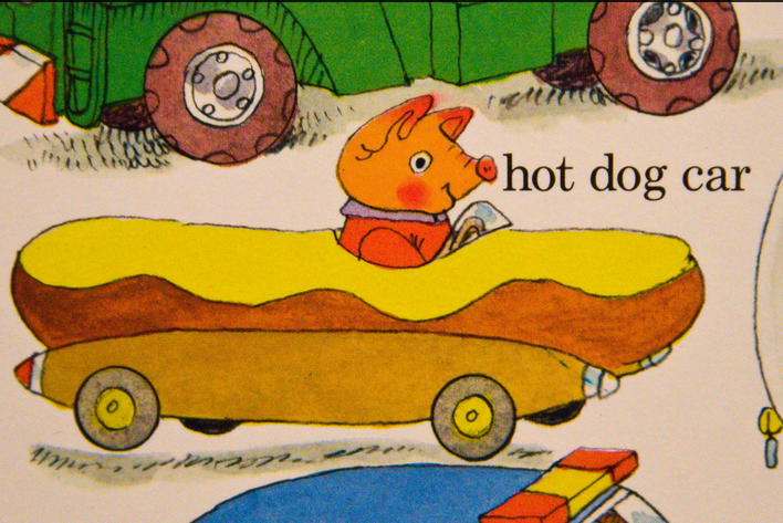 Dibujo: ¿Línea y contraste?: Richard Scarry