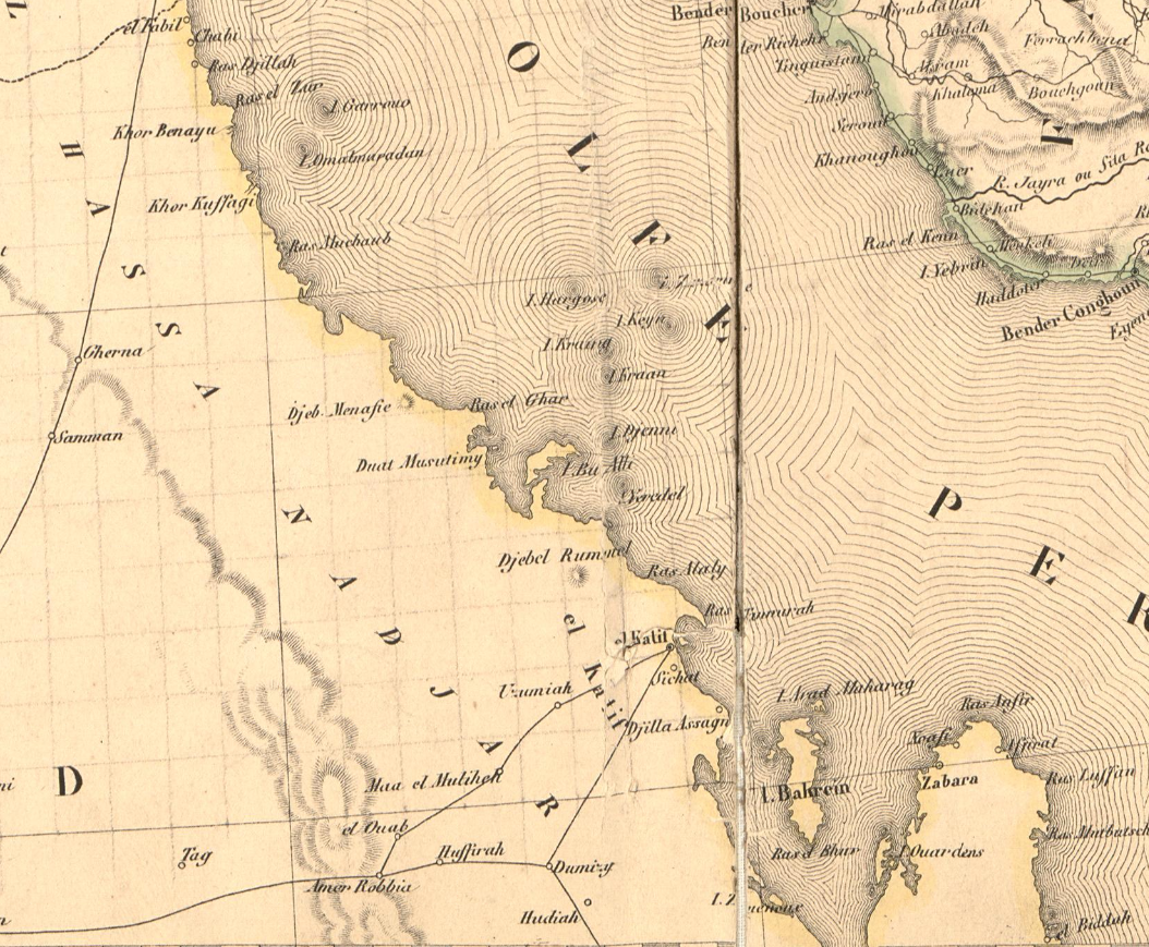 Arabian Anthropology: Qatif & The Arabian Gulf in European Maps: from ...