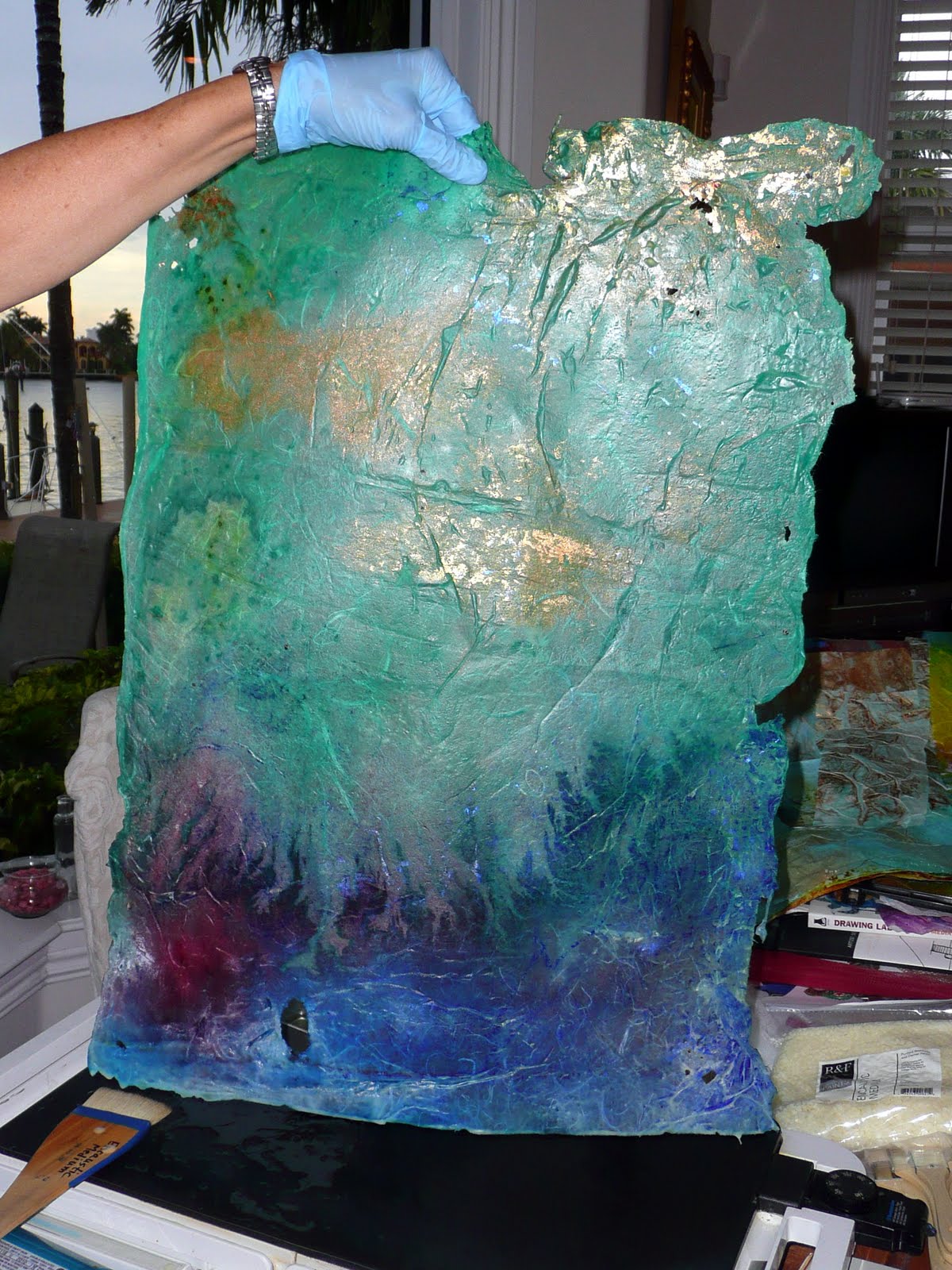 Art Book Bug Diary: Review Encaustic + Paper DVD by Wax Works West